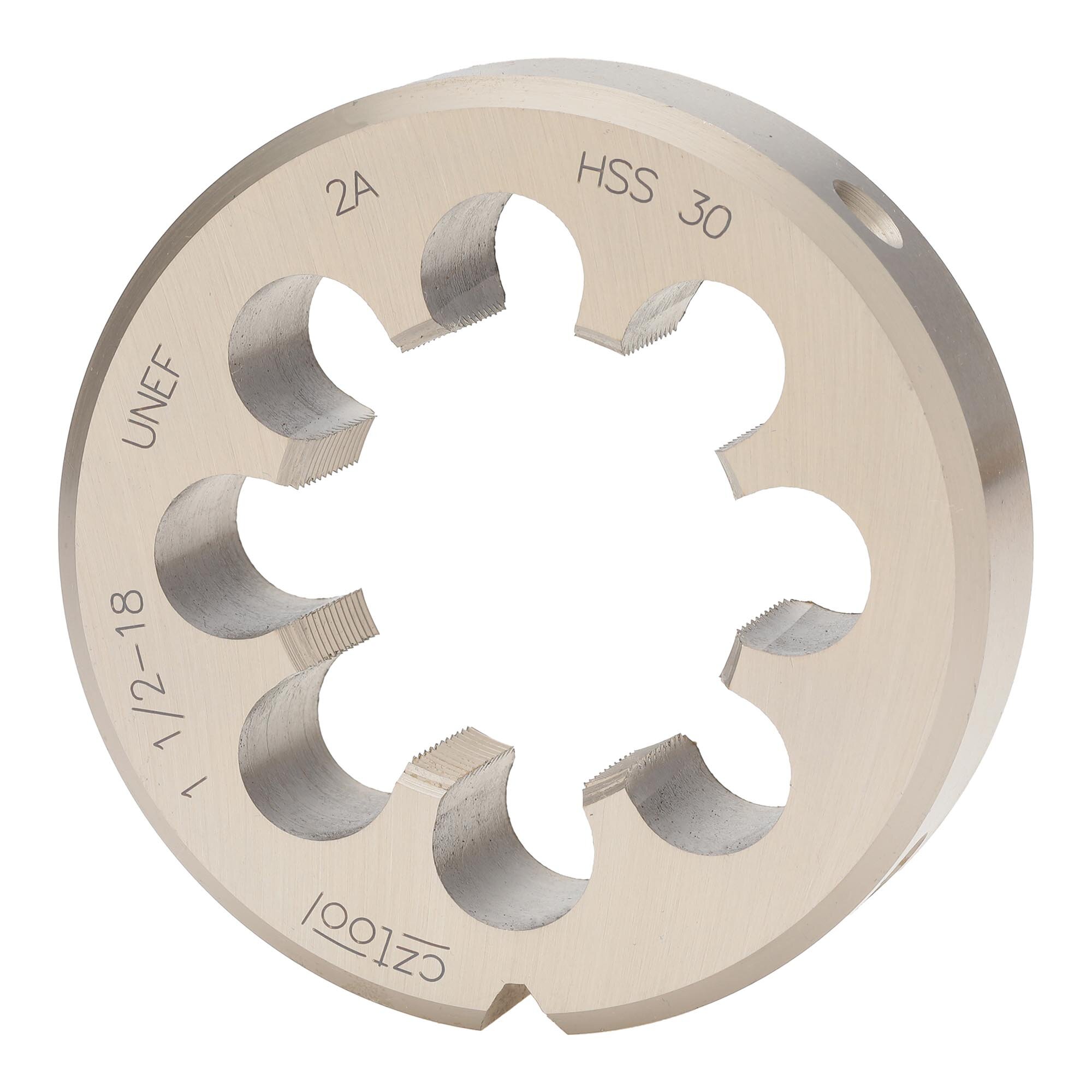 Плашка дюймовая Bucovice Tools UNEF 1,1/2"-18 HSS DIN EN 22568 2A 65x18мм 248112