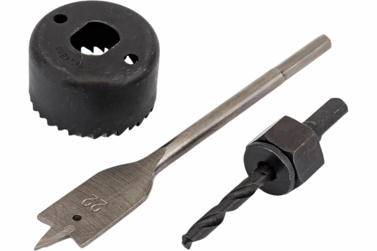 Набор для установки дверных врезных замков Elitech 1820.079700