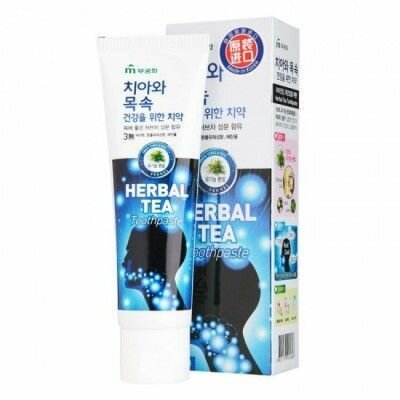 Mukunghwa Herbal tea Зубная паста с экстрактом травяного чая и фенхеля 110 гр