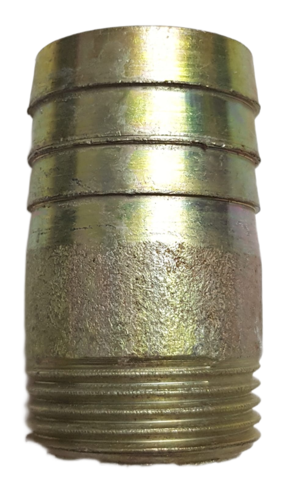 Штуцер оцинкованный 2x58 мм для шланга
