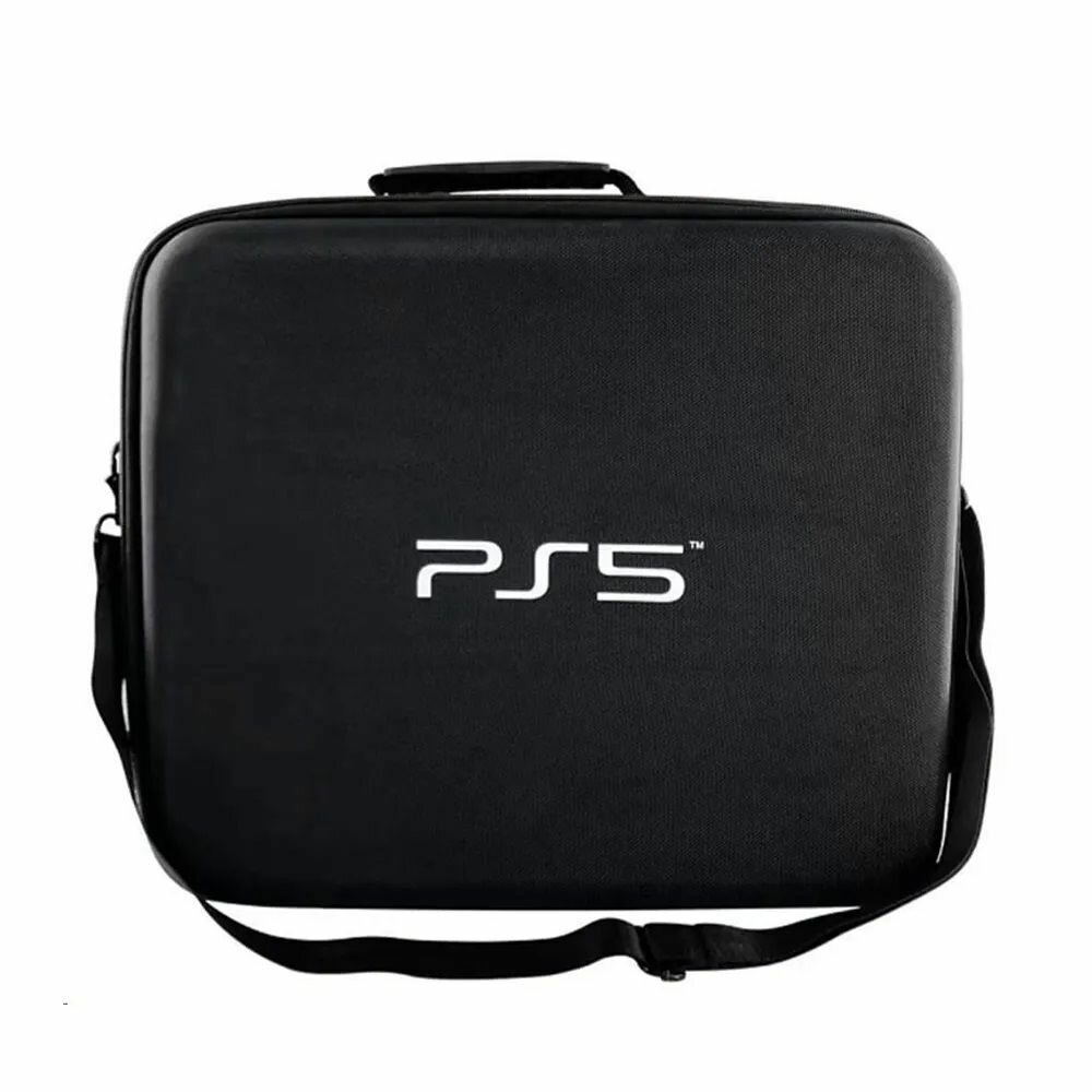 Сумка квадратная BAG для Sony Playstation 5 PS5 и геймпадов Dualsense чехол Черная