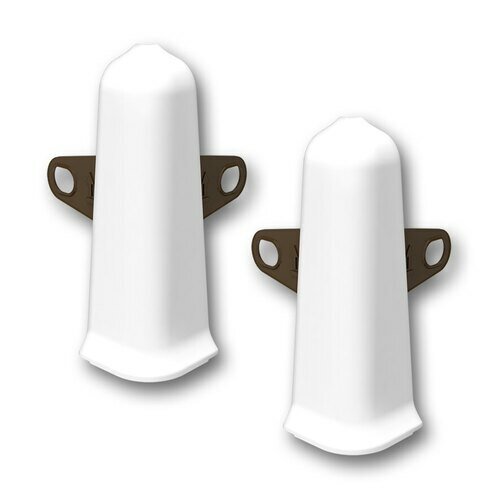 Наружный угол Деконика D55 Белый матовый 001