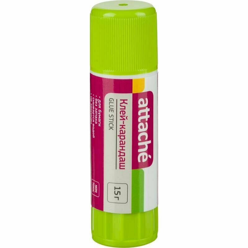 Клей-карандаш Attache 15 г, 1467021