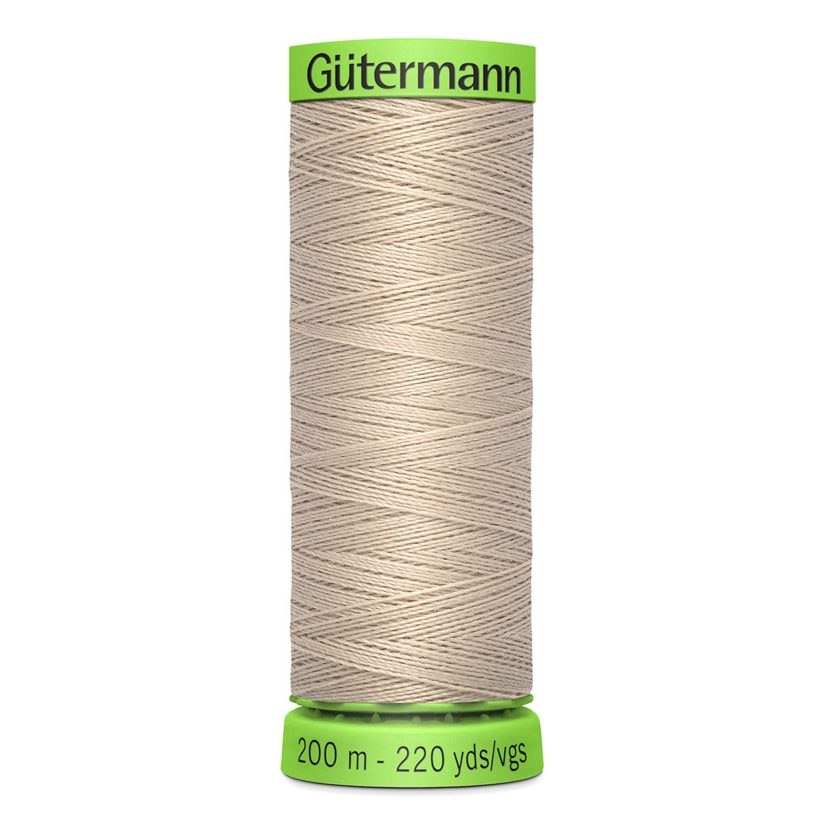 Нитки швейные Gutermann Extra Fine 150, 5 шт*200м, для особо деликатных тканей (722 светло-бежевый)