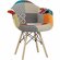 Кресло Stool Group EAMES пэчворк