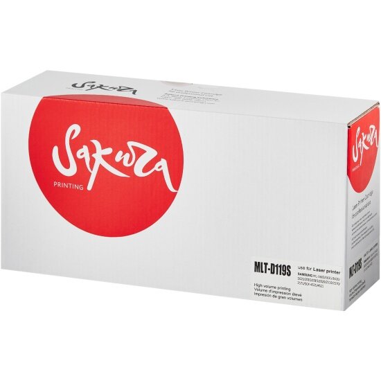 Картридж Sakura Printing Sakura MLTD119S для Samsung ML-2570/ML-2571N/SCX-4321/SCX-4521F/SCX-4521HF/ML-1610/ML-2010/ML-2510, черный, 3000 к.