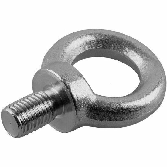 Рым-болт Зубр DIN 580, М6, 25 шт, оцинкованный, Профессионал 4-304315-06