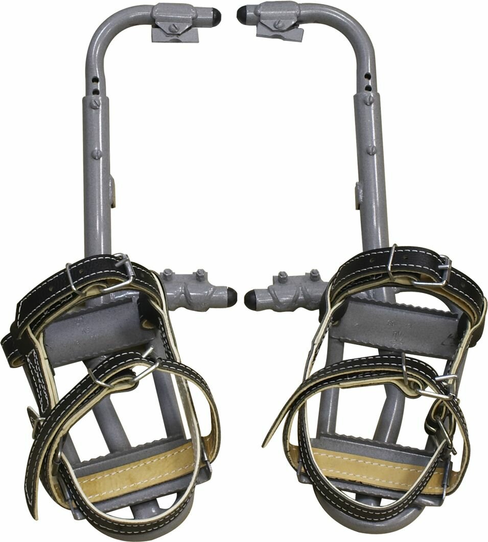 Когти, лазы монтерские, универсальные, для перемещения по железобетонным трапецеидальным стойкам и столбам опор линий электропередач