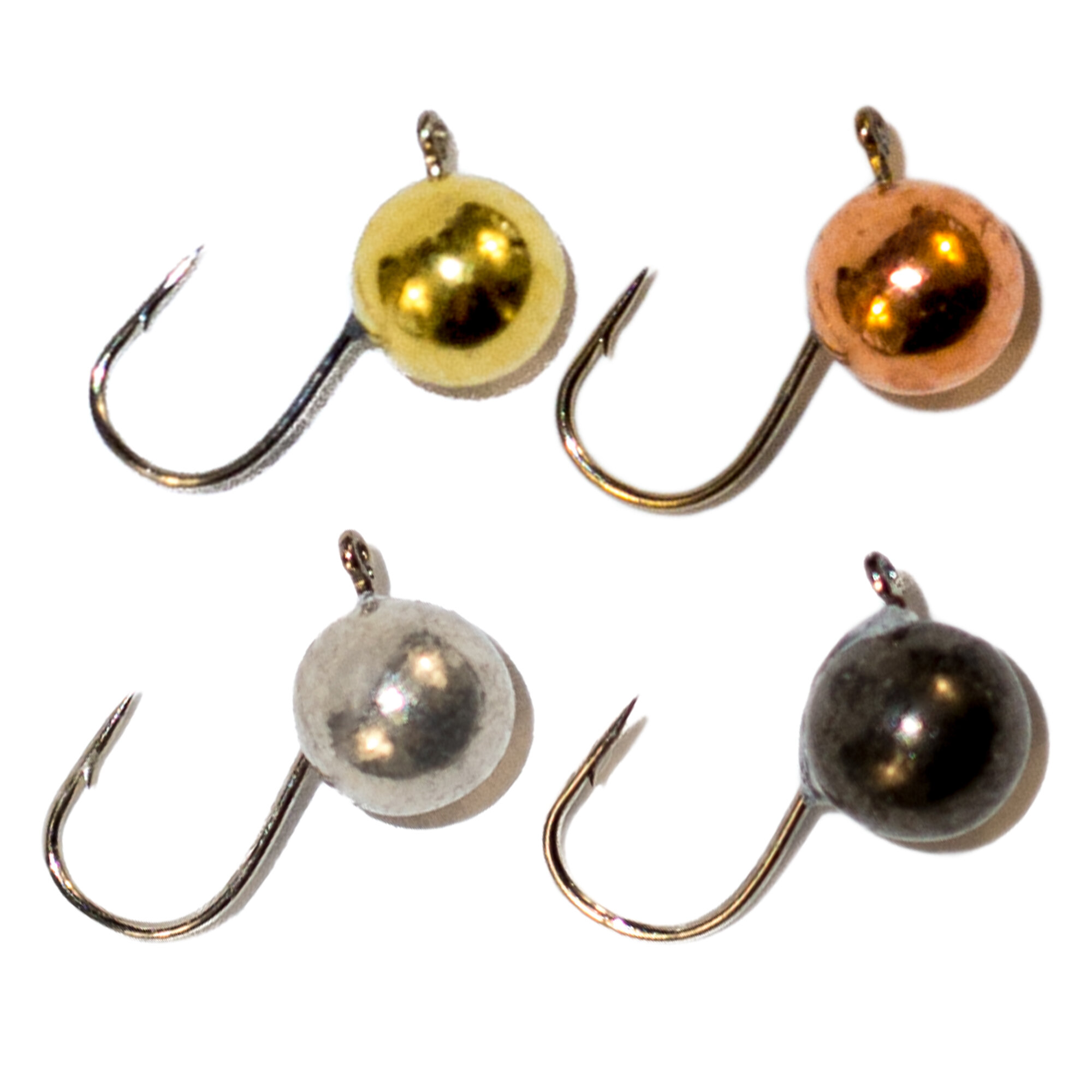 Набор Мормышка вольфрамовая "Шар с ушком" d4.0мм m0.64гр 4шт