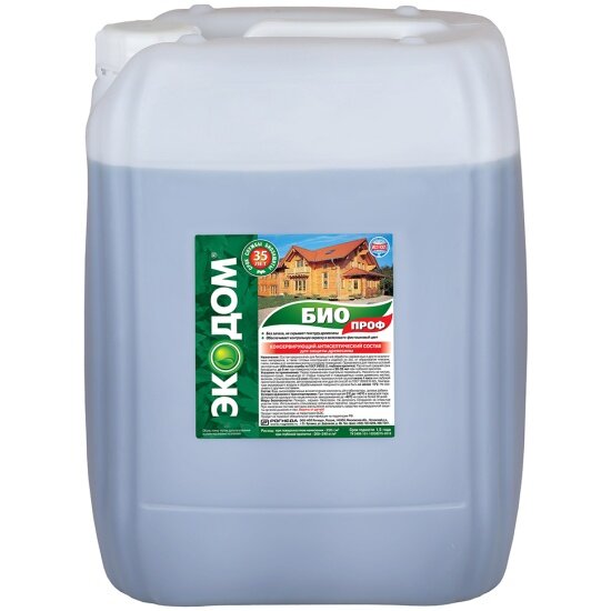 Антисептик для дерева Экодом Биопроф, 20 кг