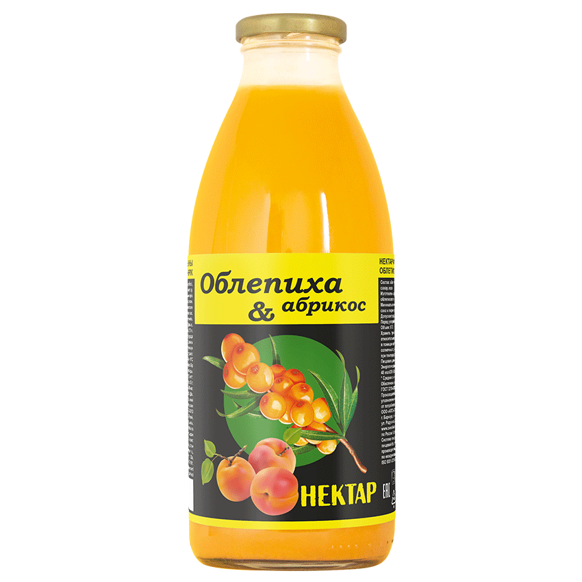 Нектар фруктовый облепиха/абрикос 750 мл