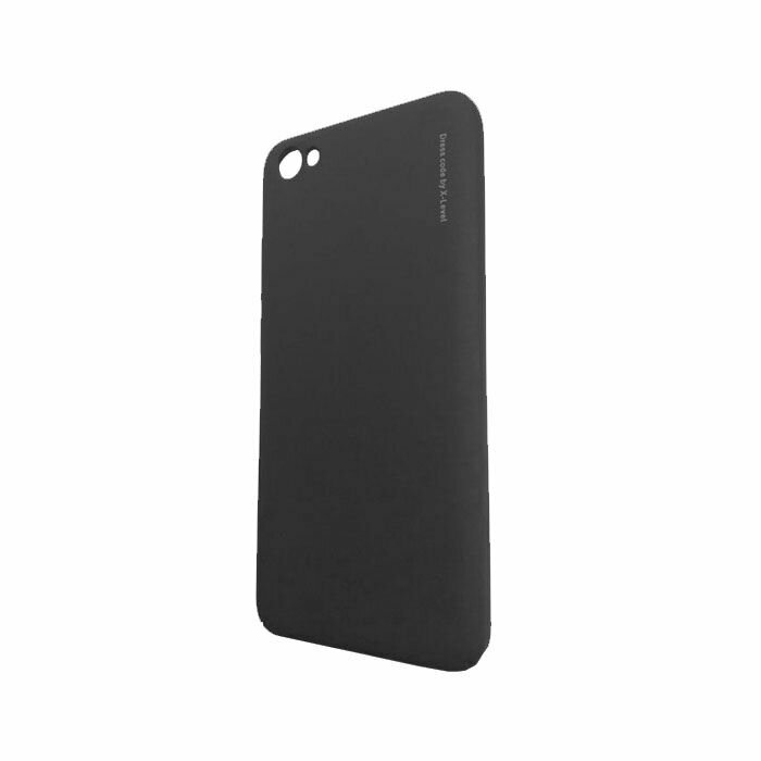 Пластиковый чехол Xiaomi Redmi Note 5A софт тач X-Level Knight Series черный