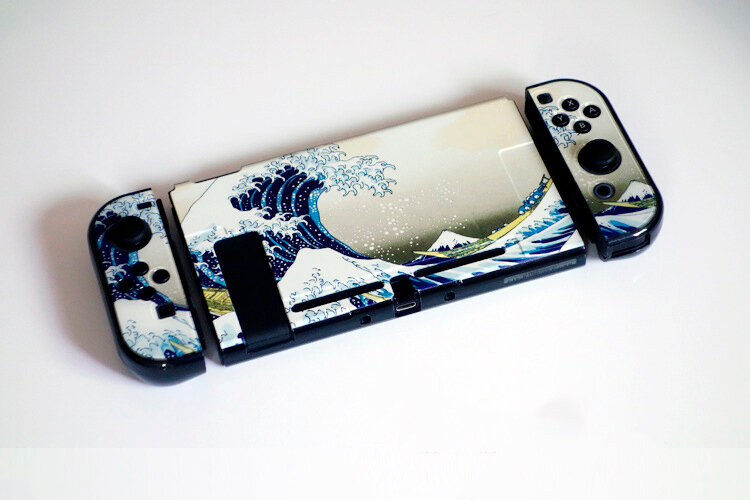 Защитный чехол на Nintendo Switch OLED, Волны