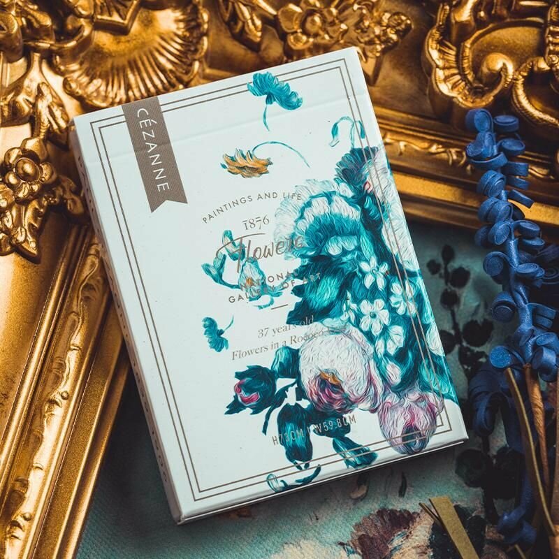 Игральные карты Cezanne - Flowers Rococo