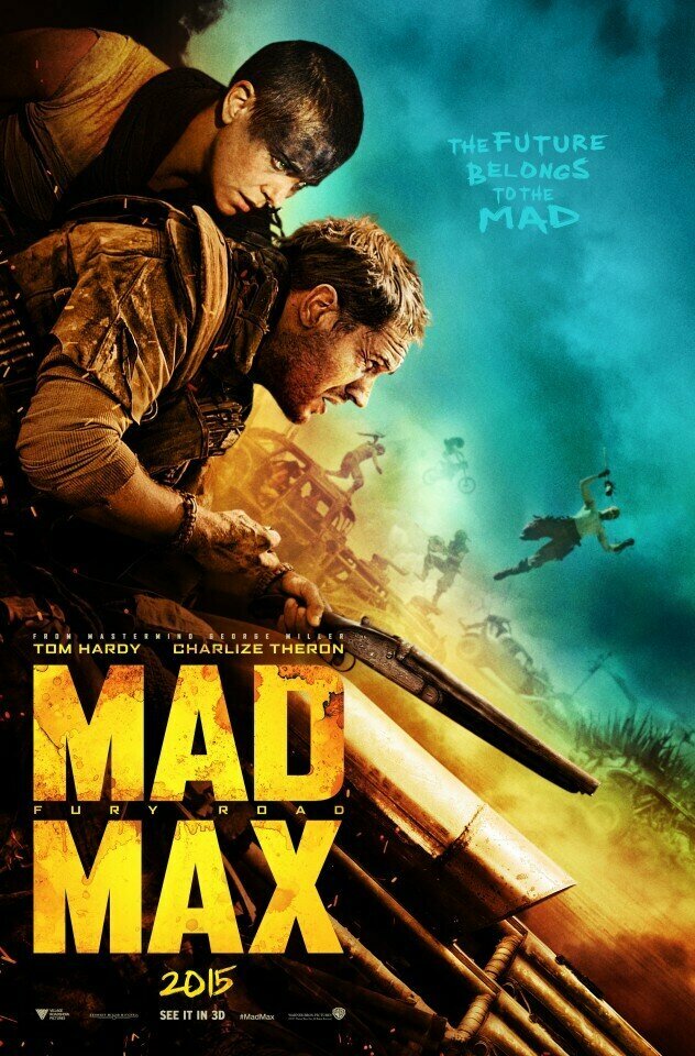 Плакат, постер Безумный Макс/Mad Max на холсте, размер 21х30см