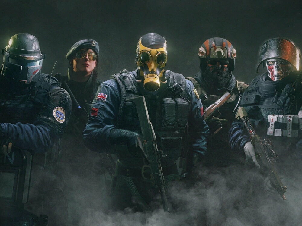 Плакат, постер Tom Clancys Rainbow Six Siege на бумаге, размер 42х60см