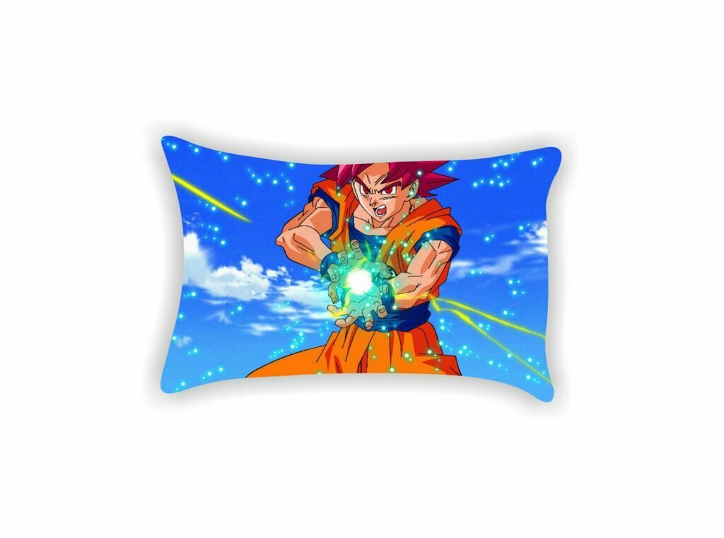 Подушка Жемчуг Дракона, Dragon Ball №40, Картинка с одной стороны