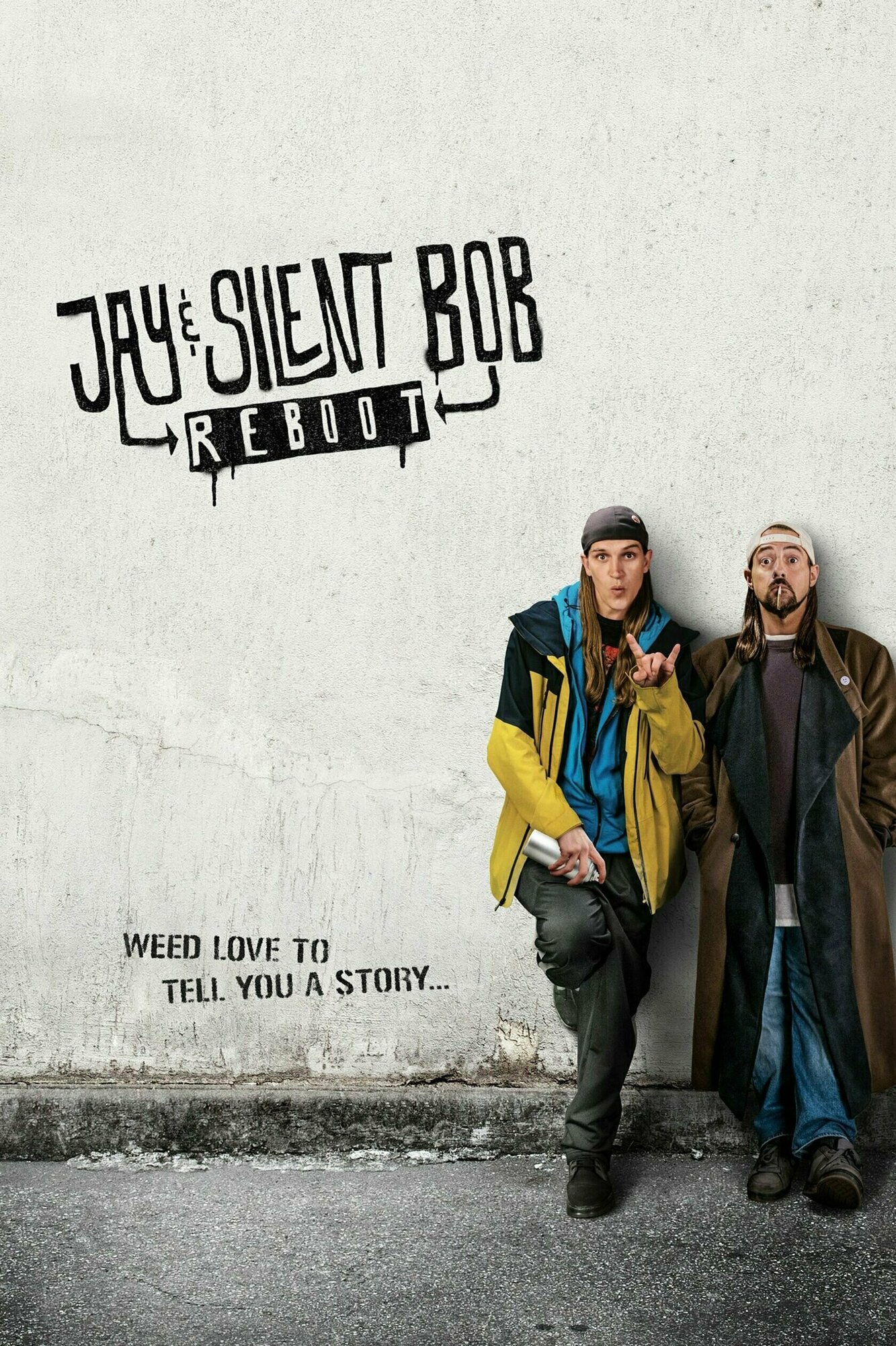 Плакат, постер Джей и Молчаливый Боб: Перезагрузка (Jay and Silent Bob Reboot, 2019) на бумаге, размер 21х30см