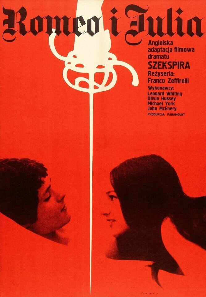 Плакат, постер Ромео и Джульетта/Romeo and Juliet на холсте, размер 21х30см