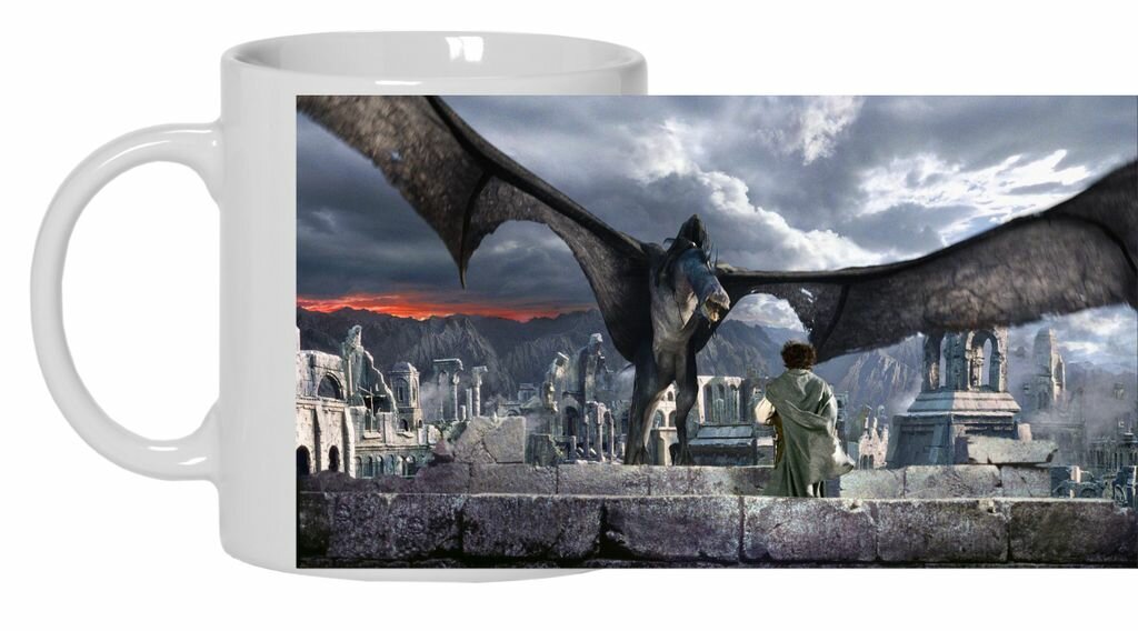 Кружка Властелин колец №3, Обычная