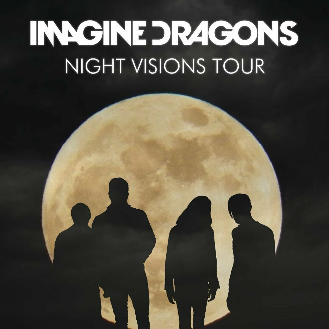Плакат, постер Imagine Dragons. Имейдж Драгонс на холсте, размер 30х42см