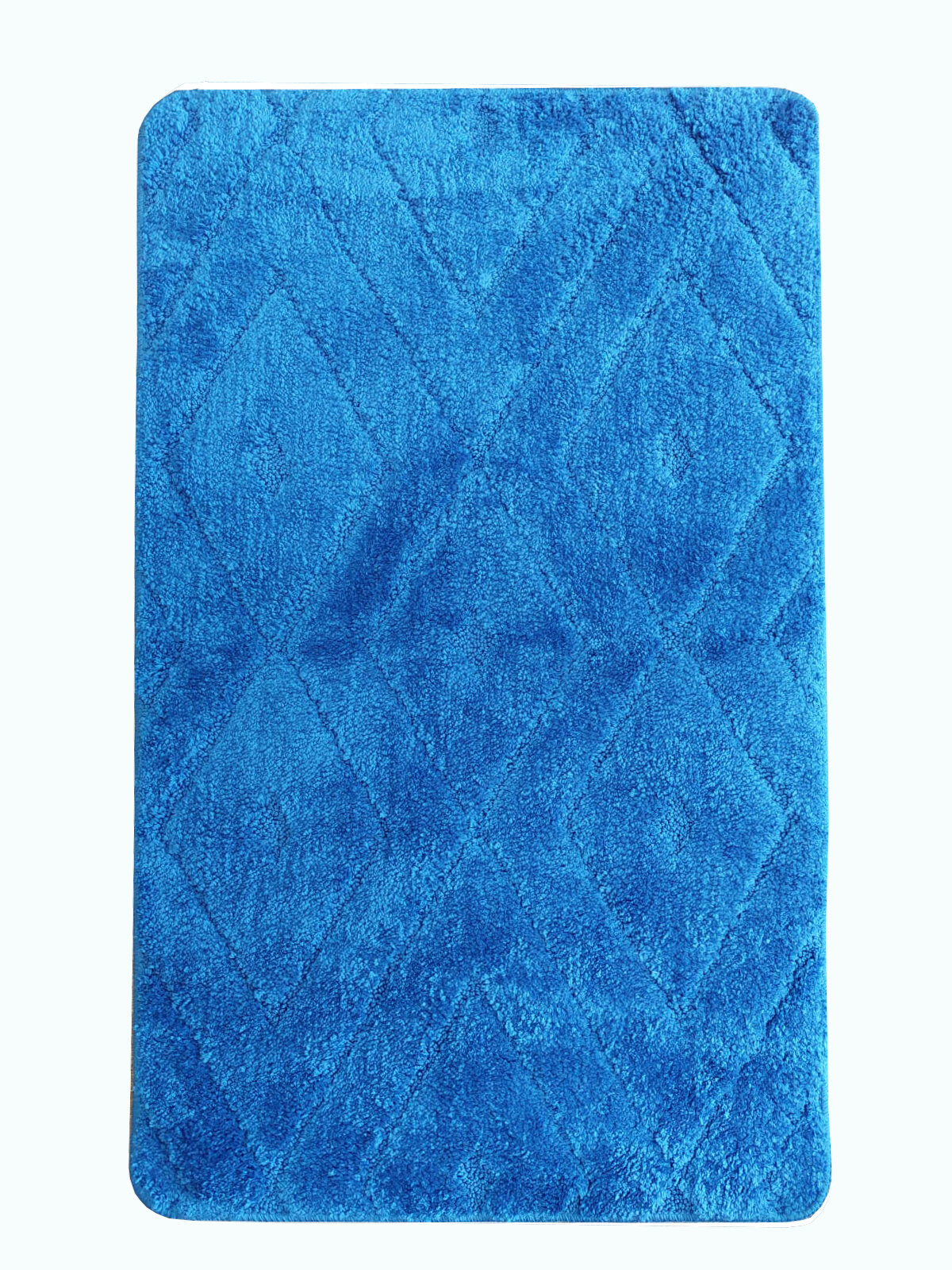 Коврик для ванной PR & K Polystar 50х80см из микрофибры темно синий