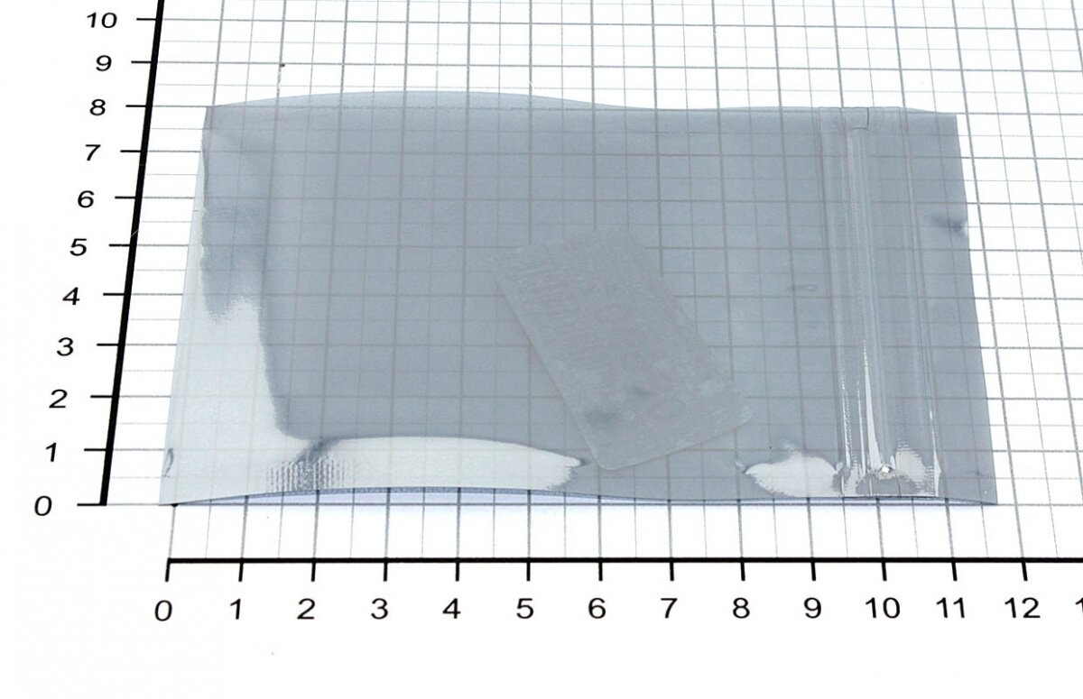Пакет антистатический с зип-локом 8Х12см