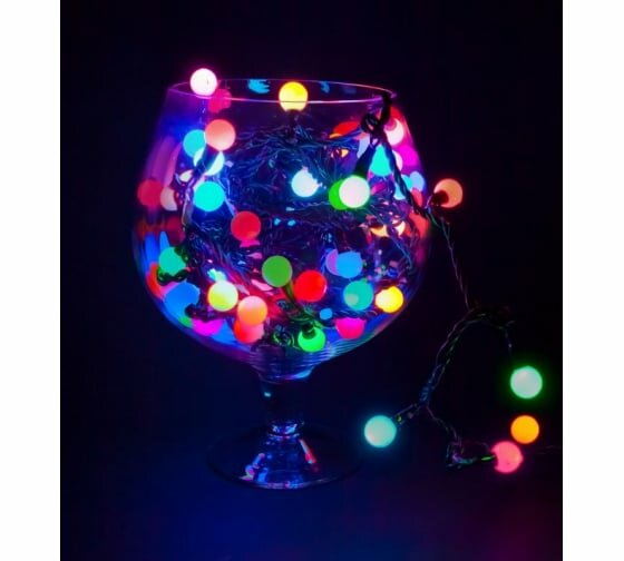 Гирлянда NEON-NIGHT Мультишарики многоцветный