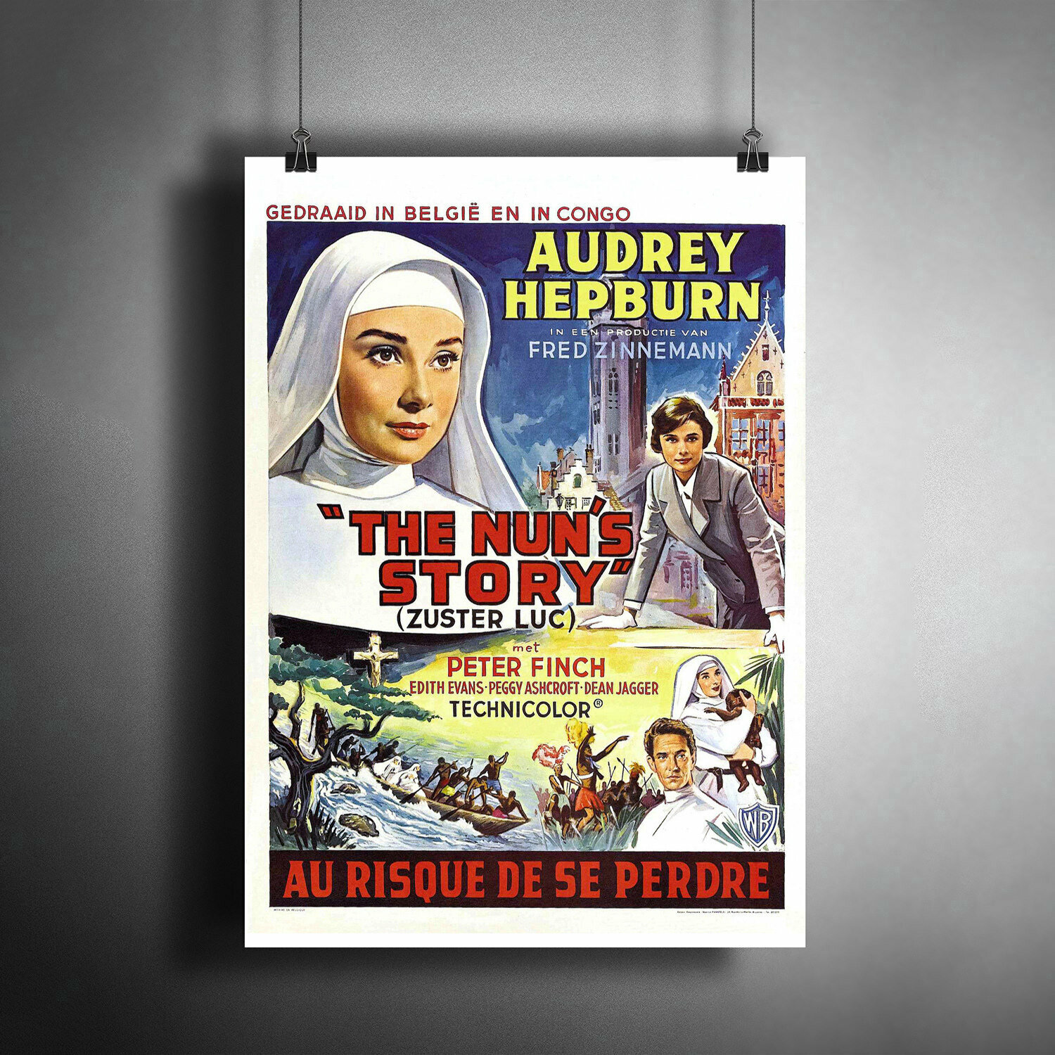 Постер для интерьера: История монахини / A3 (297x420 мм)