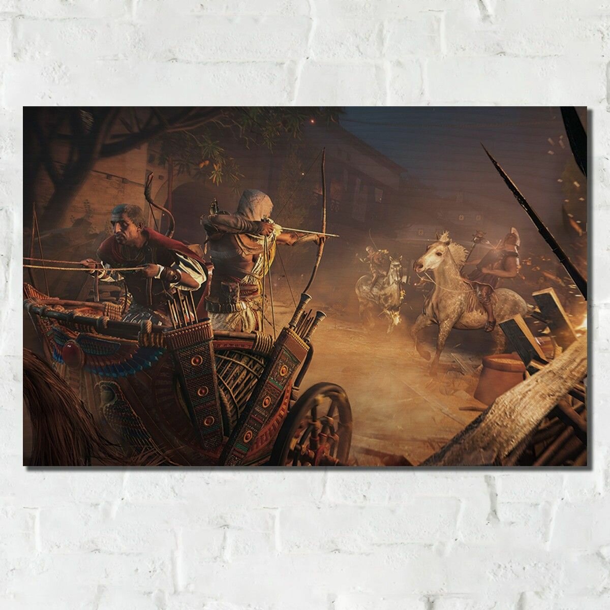 Картина интерьерная на дереве Assassin's creed origins, Флоренция - 14040