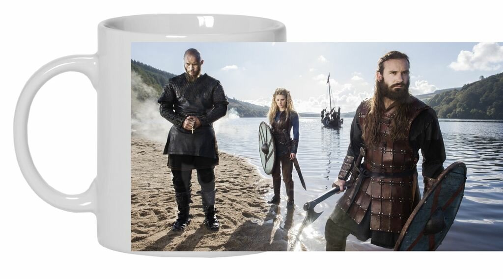 Кружка Викинги, Vikings №8, Обычная