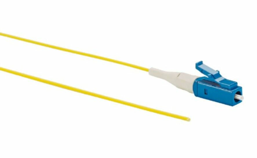 Пигтейл Panduit NetKey (NKFP91BN1NNM001) 1x9/125 OS1/OS2 LC 1м LSZH аква