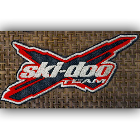 Нашивка SKI-DOO TEAM красная