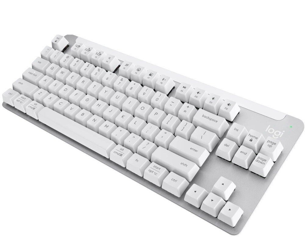 Клавиатура офисная Logitech K855 Red Switch (белый) (Английская раскладка) — фото 1