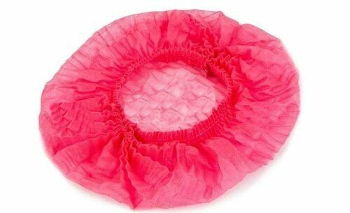Шапочка-берет гекса 18г р.1 дл.53 (розовая) №25