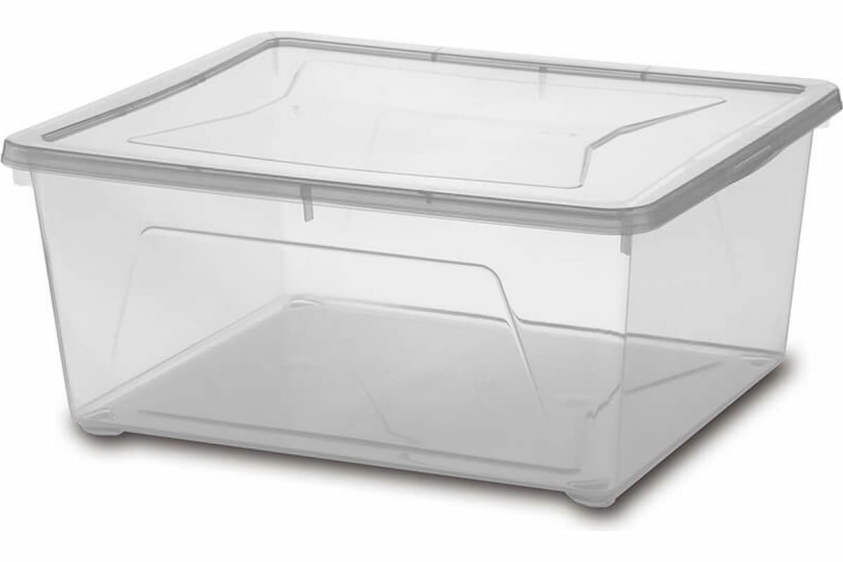 GENSINI Хозяйственный контейнер с крышкой 40x33,5x17,5 см 18 л пластик для хранения