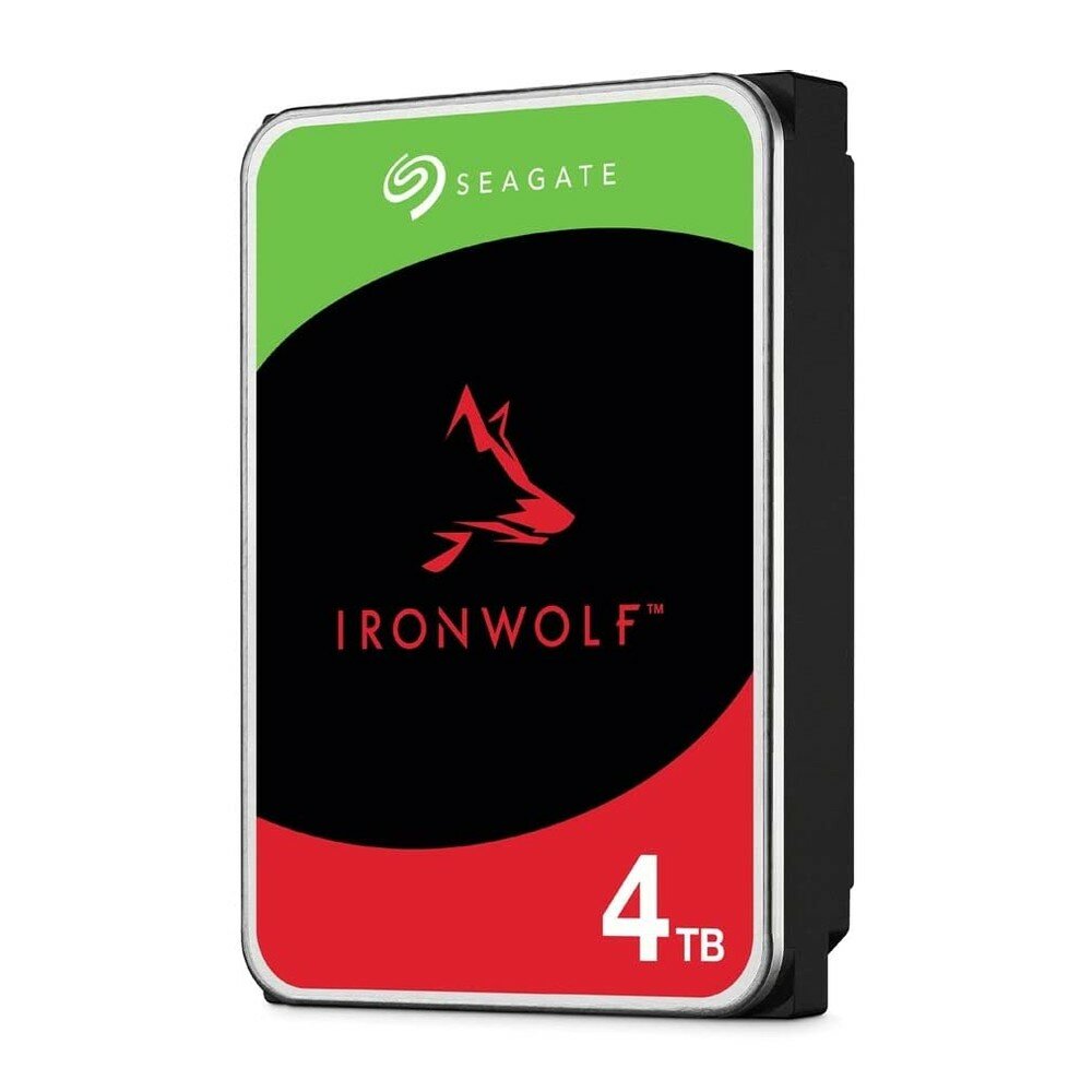 Жесткий диск Seagate IronWolf 4TB, 3.5", 5400 RPM, 256MB, (actual) || SATA-III уц-2-1