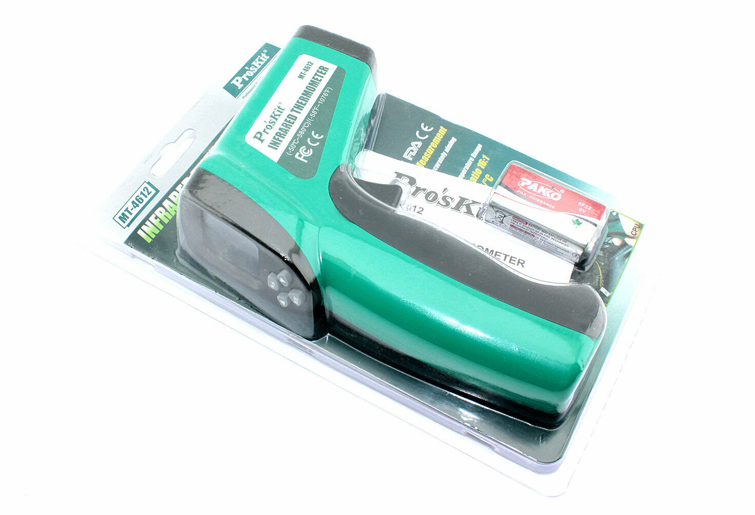 Инфракрасный термометр Pro'sKit MT-4612