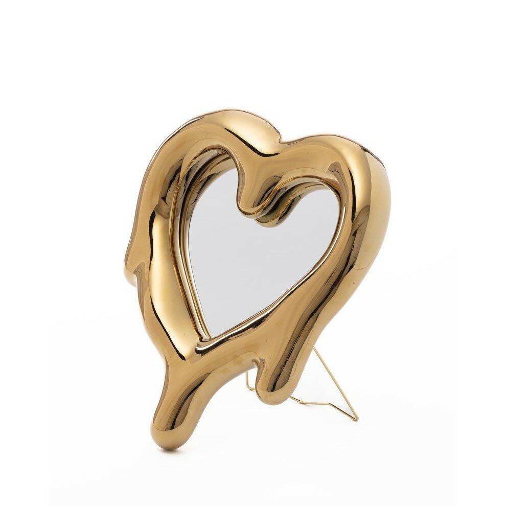 Рамка для фотографий Seletti Melted Heart Melted Heart Gold 10059