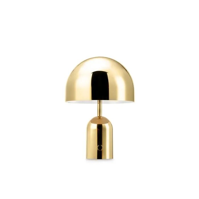 Настольная лампа Tom Dixon Bell Bell gold BEPO01GOUN