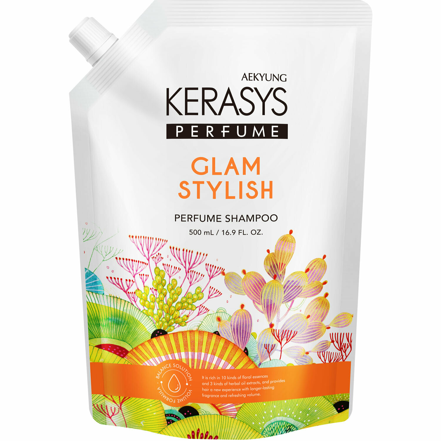 Kerasys Perfumed Line Шампунь для всех типов волос Glam Stylish, 500 мл