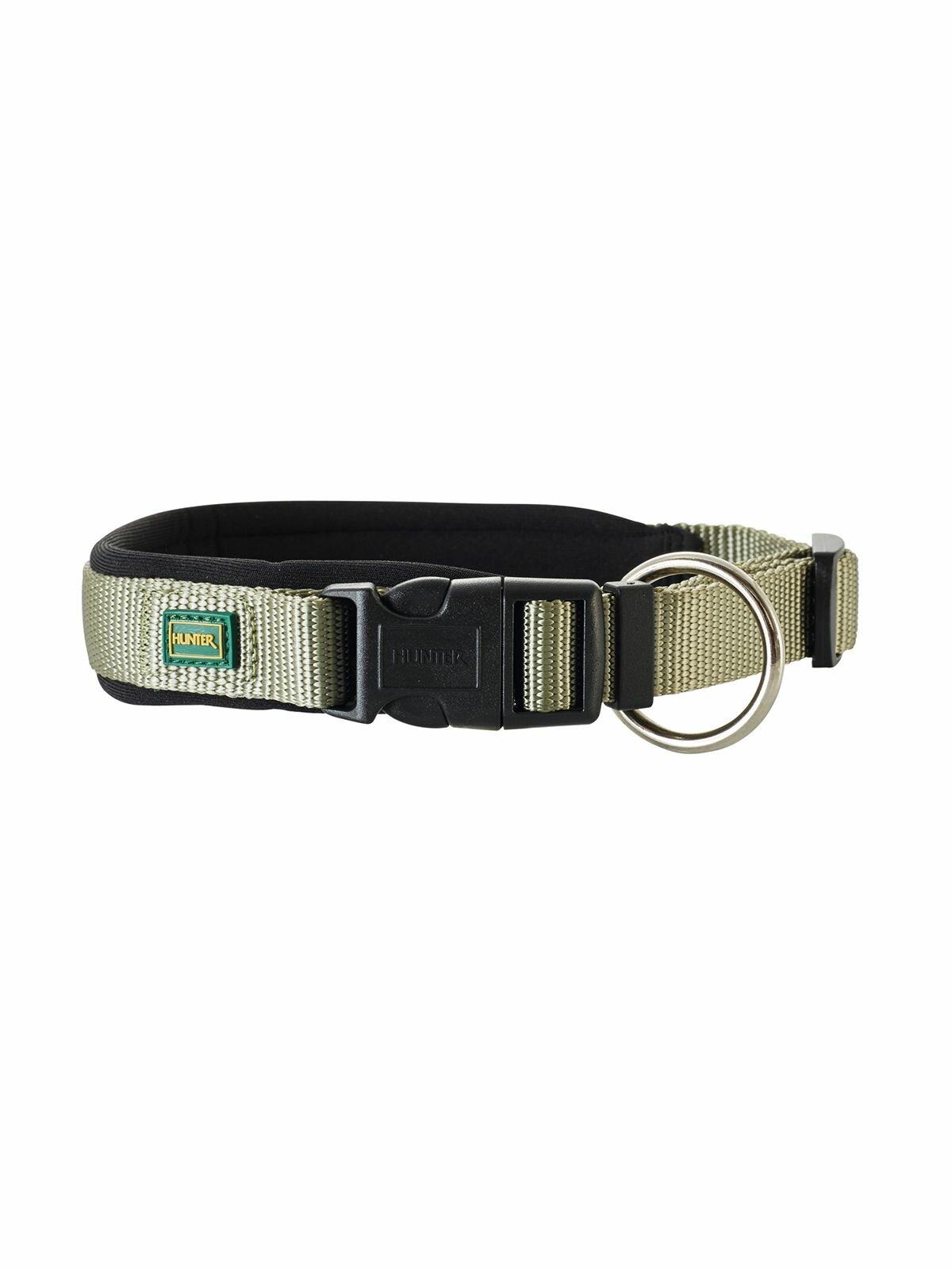 Ошейник для собак Neoprene VP 55-60 см/L-XL, нейлон/неопрен, оливково-черный Hunter VLT-62209