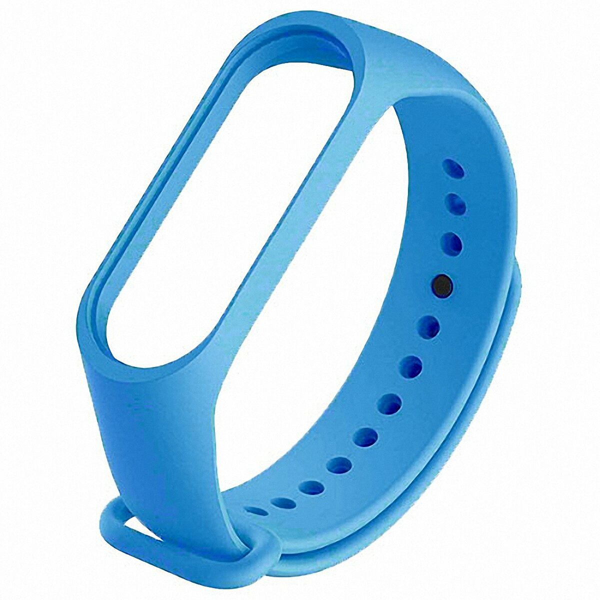Ремешок для Xiaomi Mi Band 3 / Mi Band 4 силиконовый синий