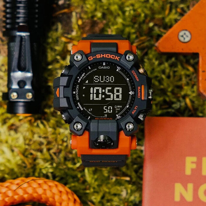 Наручные часы CASIO G-Shock, красный, черный — фото 1