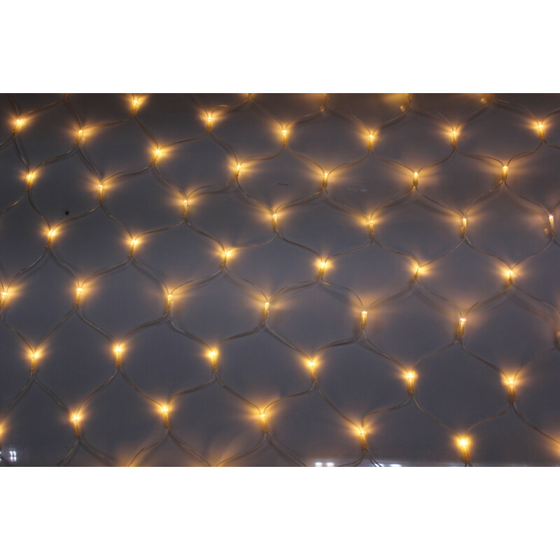 LED-SNL-432-2*3M-240V-WW/C Гирлянда Сеть 2*3м, белые теплые LED/прозрачный провод, соединяемая