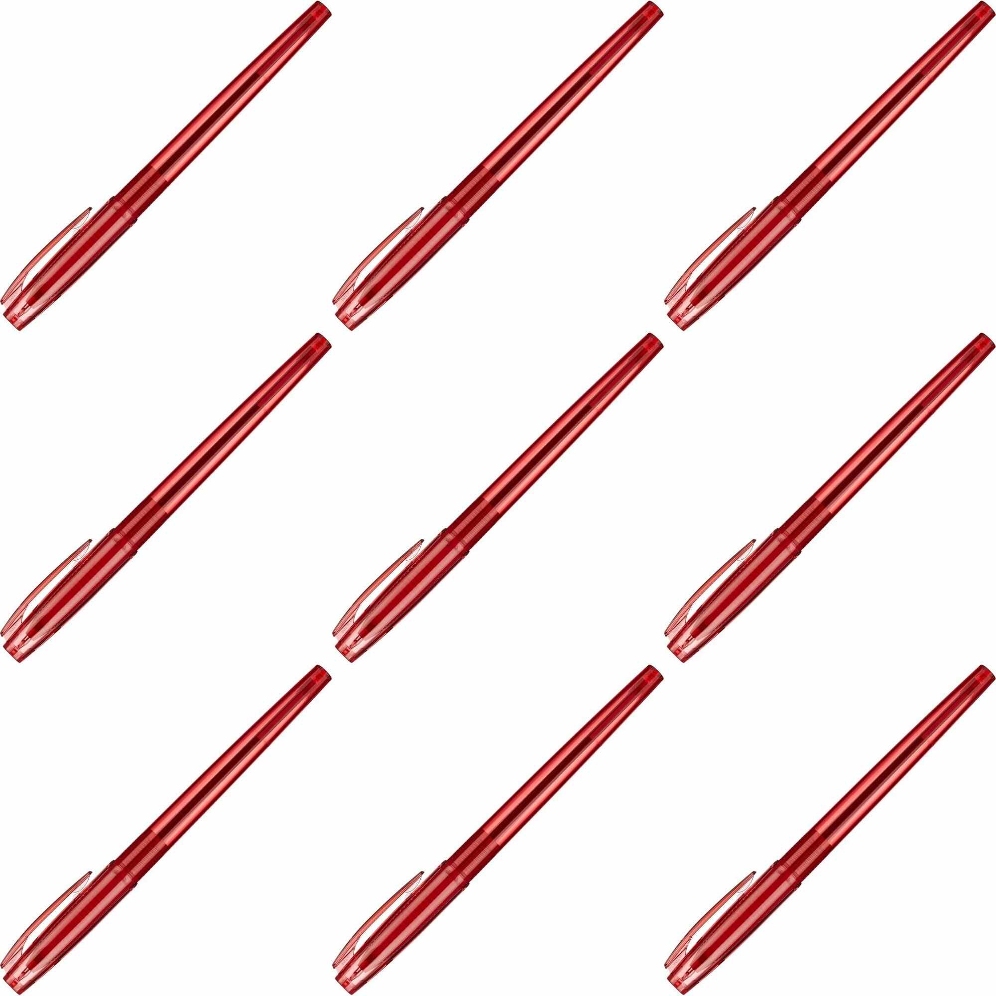 Pilot Ручка шариковая неавтоматическая Super Grip G-F, красная, 0,22 мм, 9 шт