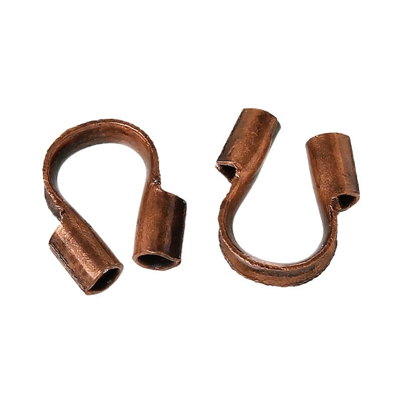 Защита от перетирания тросика 0009712 медный цвет 4х4 мм, цена за 30 шт.