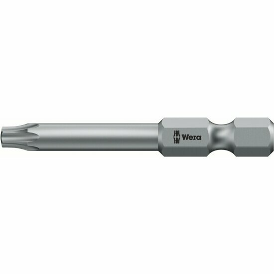 Бита TORX Wera WE-060197, вязкая твёрдость, хвостовик 1/4" E 6.3, TX 15 x 152 мм