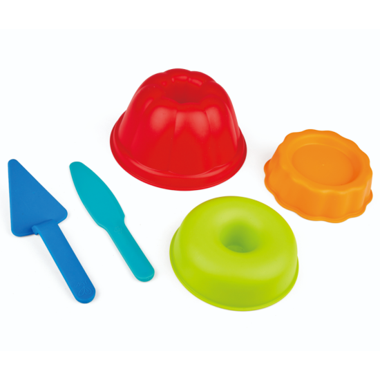 Набор формочек для песка Hape E4055_HP 5 предметов