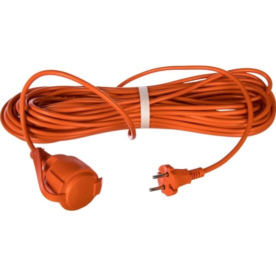 Удлинитель-шнур Universal 1х20м без заземл. 6А IP44 УШ-6 ПВС 2х0.75, 9631999